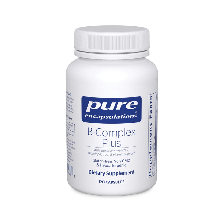 美國Pure Encapsulations 活性維生素B群 B-Complex Plus 120粒 膠囊 – iPureCare